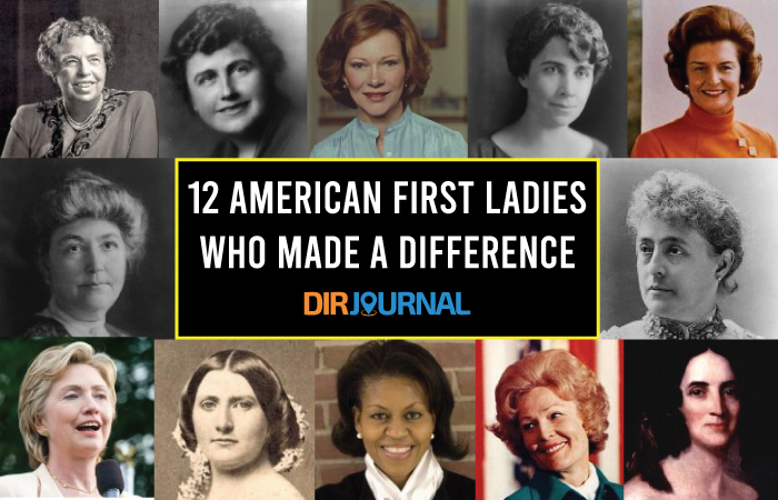 12 American First Ladies Who Made A Difference - DirJournal
