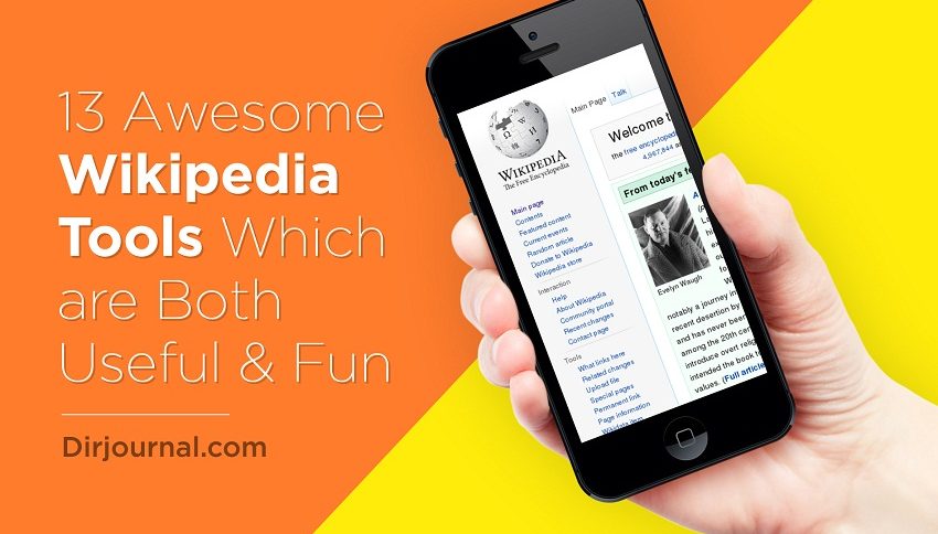 13 Awesome Wikipedia Tools Which are Both Useful and Fun - DirJournal ...